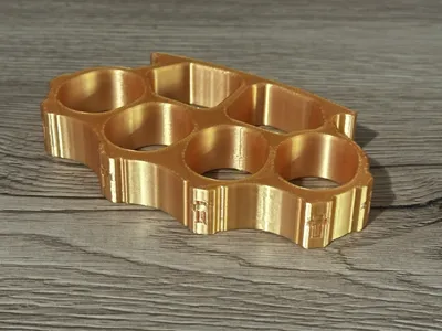 Constantine brass knuckles by Dengamleninja MakerWorld: Download Free ...