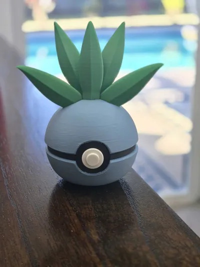 #0043 - Oddish by N3D MakerWorld: Download Free 3D Models