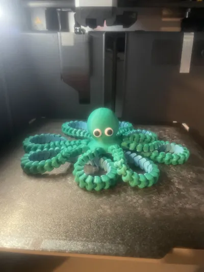 Articulated Octopus - New Version by Contributing Factor MakerWorld: Download Free 3D Models