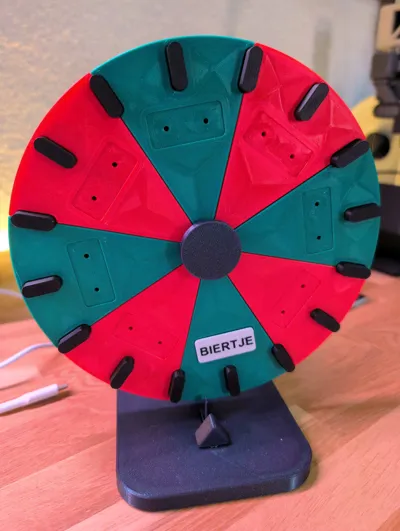 Personalised Spinning Wheel! Make your own luck! - Free 3D Print Model ...