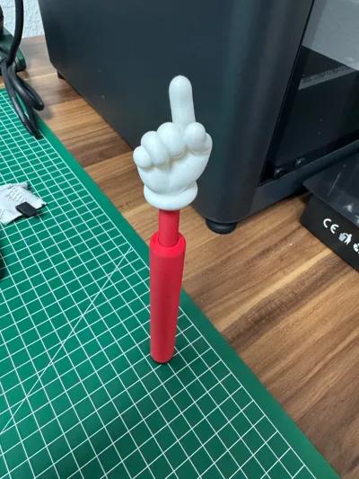 Extendable pointing finger by HELIX PRINT MakerWorld: Download Free 3D ...