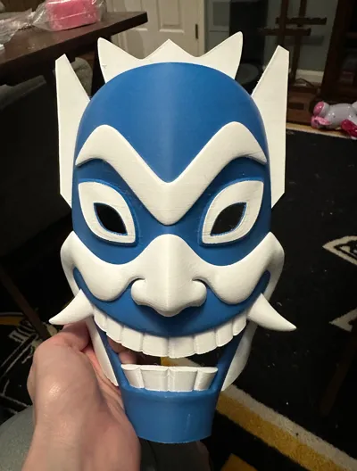 Blue Spirit Mask - Avatar The Last Airbender by 3DMN MakerWorld ...