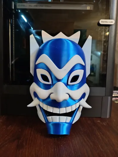 Blue Spirit Mask - Avatar The Last Airbender by 3DMN MakerWorld ...