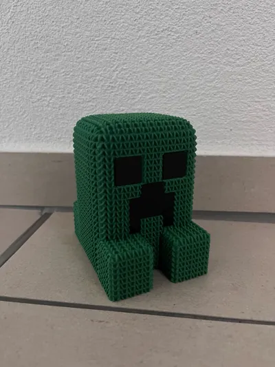 Encantador Creeper de Minecraft de Tricô (Não Requer AMS) por McG3D ...