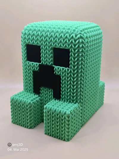 Encantador Creeper de Minecraft de Tricô (Não Requer AMS) por McG3D ...