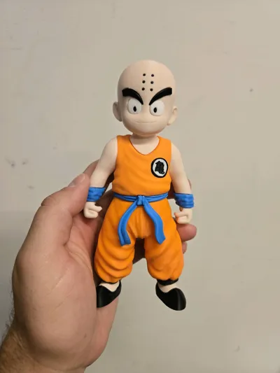 Dragon Ball—Krillin by Ultraman MakerWorld: Download Free 3D Models