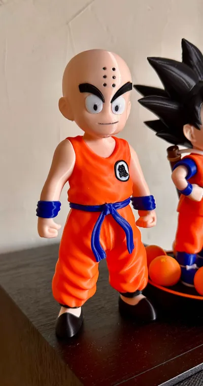 Dragon Ball—Krillin by Ultraman MakerWorld: Download Free 3D Models