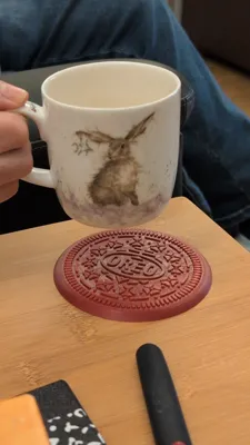 Oreo Coaster by obscuresausage MakerWorld: Download Free 3D Models