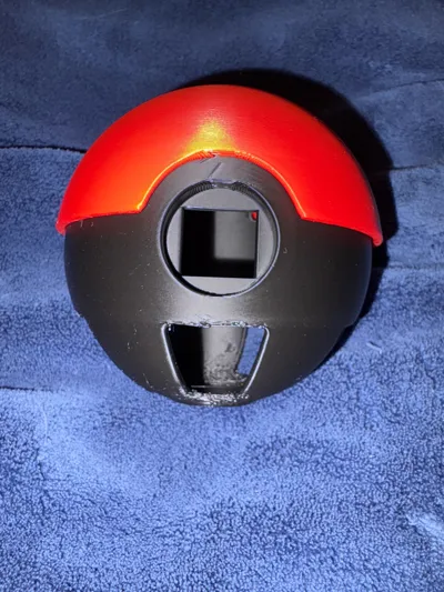 Life Sized Pokeball (no AMS) - Free 3D Print Model - MakerWorld