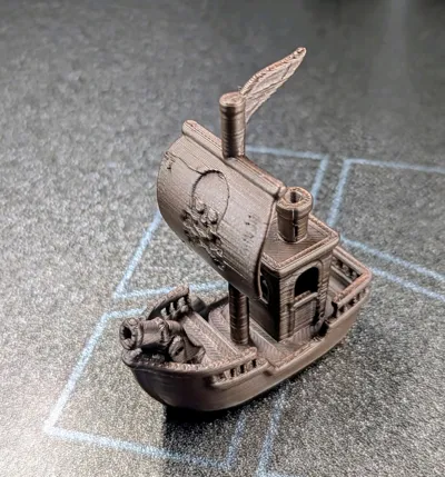 Pirate Ship Benchy (No Supports) by MeasureOnce MakerWorld: Download ...