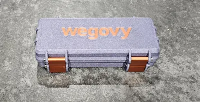 Wegovy Pen - rugged Box with 4 needles - Free 3D Print Model - MakerWorld