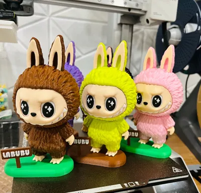 labubu display stand by user_391537402 MakerWorld: Download Free 3D Models