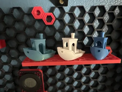 Honeycomb Storage Wall (HSW) 3x12cell Continuous Shelf Remixed by ...