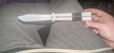 TF2 SPY Balisong for Cosplay - Free 3D Print Model - MakerWorld