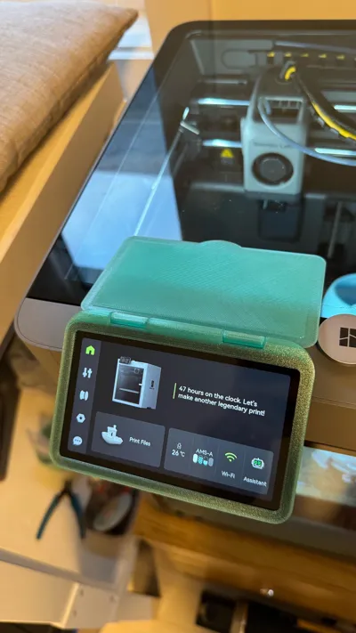 Bambulab H2D/H2S/H2C Screen Protective Cover - Free 3D Print Model ...