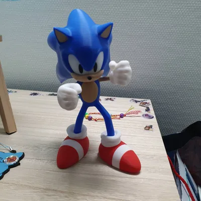Sonic the Hedgehog | Multi-part Assembly | No AMS/Glue | Sonic／ソニック by ...