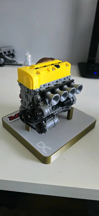 Tribute to the legendary K20A engine (1/5 scale) by Danko_Creates ...