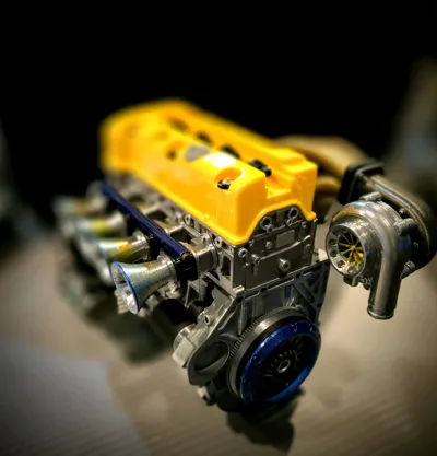 Tribute to the legendary K20A engine (1/5 scale) - Free 3D Print Model ...