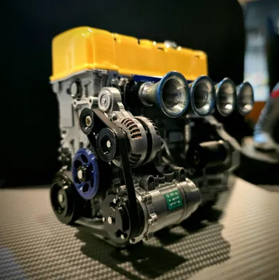Tribute to the legendary K20A engine (1/5 scale) by Danko_Creates ...