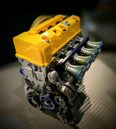 Tribute to the legendary K20A engine (1/5 scale) by Danko_Creates ...