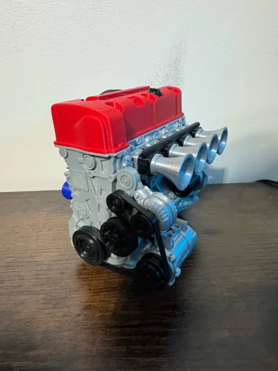 Tribute to the legendary K20A engine (1/5 scale) by Danko_Creates ...