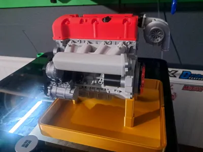 Tribute to the legendary K20A engine (1/5 scale) by Danko ...