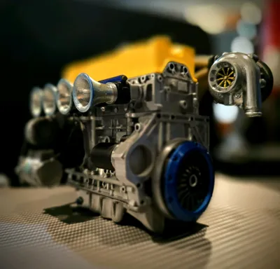 Tribute to the legendary K20A engine (1/5 scale) by Danko_Creates ...