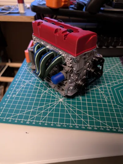 Tribute to the legendary K20A engine (1/5 scale) by Danko ...