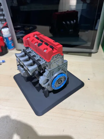 Tribute to the legendary K20A engine (1/5 scale) by Danko_Creates ...