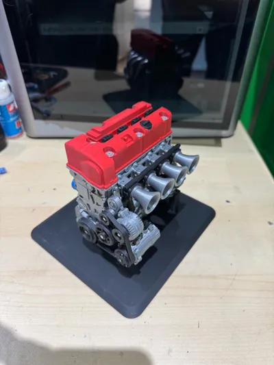 Tribute to the legendary K20A engine (1/5 scale) by Danko_Creates ...