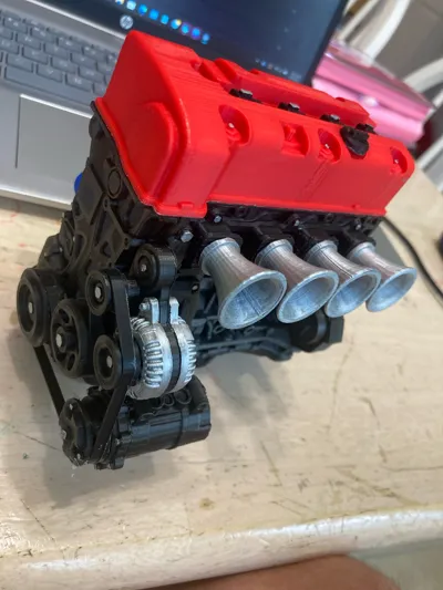 Tribute to the legendary K20A engine (1/5 scale) by Danko_Creates ...