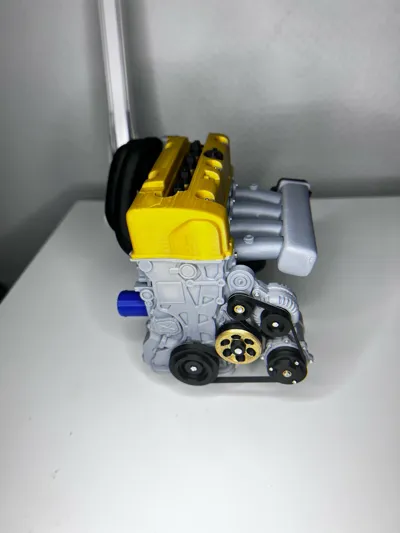 Tribute to the legendary K20A engine (1/5 scale) - Free 3D Print Model ...