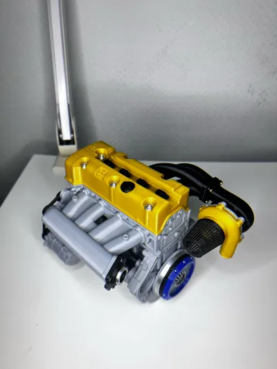 Tribute to the legendary K20A engine (1/5 scale) by Danko_Creates ...