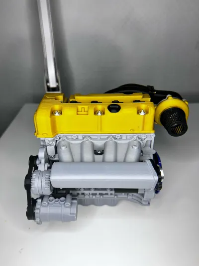 Tribute to the legendary K20A engine (1/5 scale) - Free 3D Print Model ...