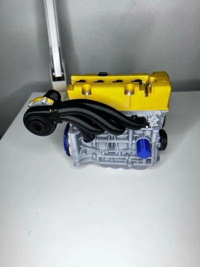 Tribute to the legendary K20A engine (1/5 scale) - Free 3D Print Model ...