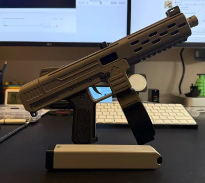 SPCTRM SMG-10: Shell-Ejecting Toy Blaster by BrewBoy MakerWorld ...