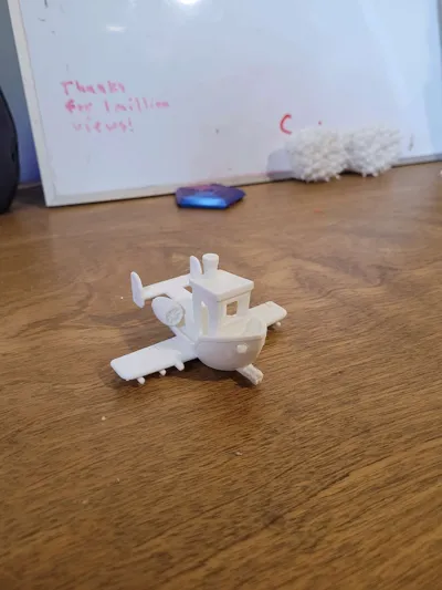 A-10 Benchy Fighter Jet - Free 3D Print Model - MakerWorld