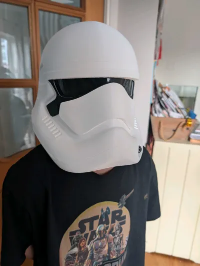 Stormtrooper First Order helmet - Free 3D Print Model - MakerWorld