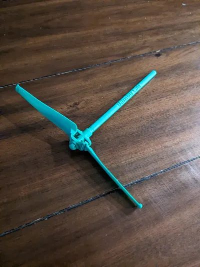 Bamboo Copter 2 Blades - it is designed to be folded by majianjia ...