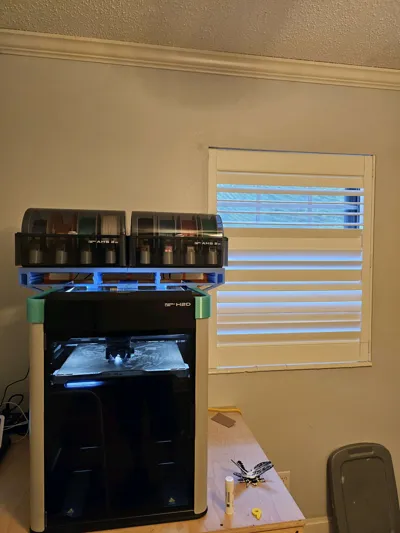 H2D Dual AMS Riser & Drawers by fay3dlab MakerWorld: Download Free 3D ...