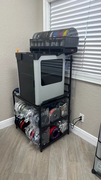 H2D Dual AMS Riser & Drawers by fay3dlab MakerWorld: Download Free 3D ...