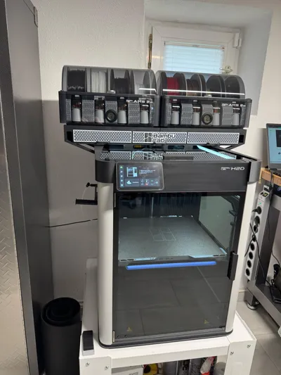 H2D Dual AMS Riser & Drawers by fay3dlab MakerWorld: Download Free 3D ...