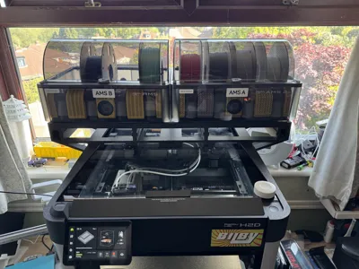 H2D Dual AMS Riser & Drawers by fay3dlab MakerWorld: Download Free 3D ...