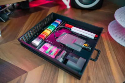 H2D Dual AMS Riser & Drawers by fay3dlab MakerWorld: Download Free 3D ...