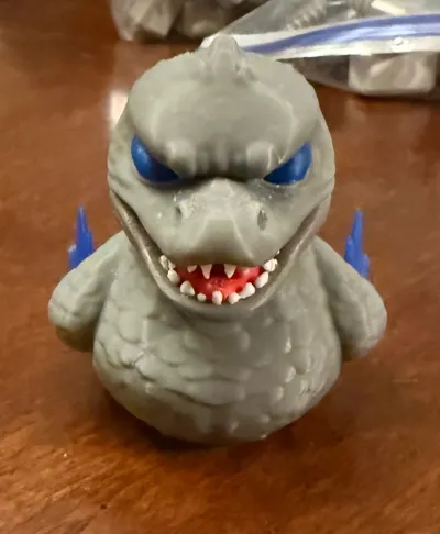 GODZILLA RUBBER DUCK by The Duck Patreon MakerWorld: Download Free 3D ...