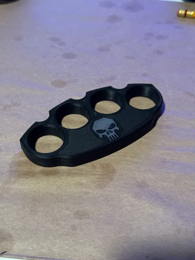 Knuckle duster - Free 3D Print Model - MakerWorld