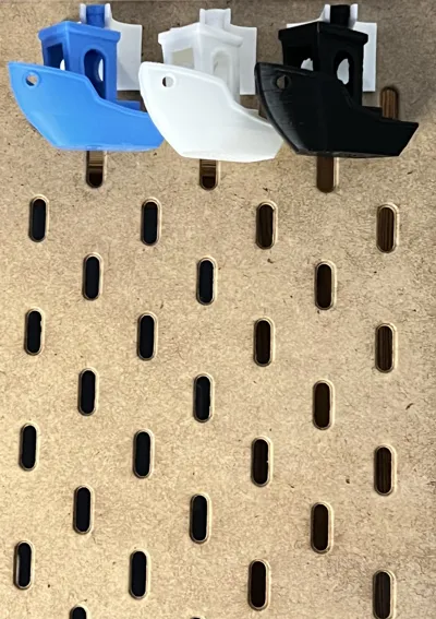 Benchy holder for IKEA SKADIS by DFV Tech - MakerWorld