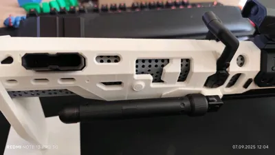 Titanfall 2 Kraber Sniper Rifle - Free 3D Print Model - MakerWorld