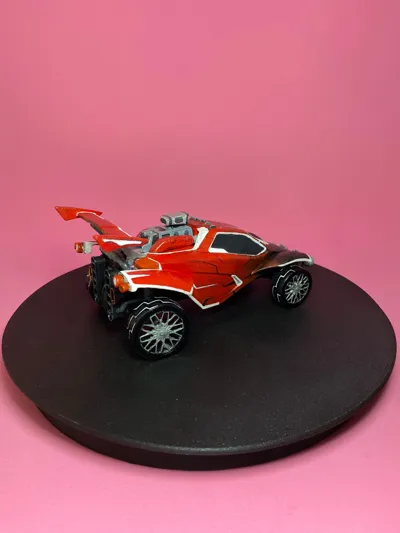Rocket League Octane - HIGH DEF - Free 3D Print Model - MakerWorld