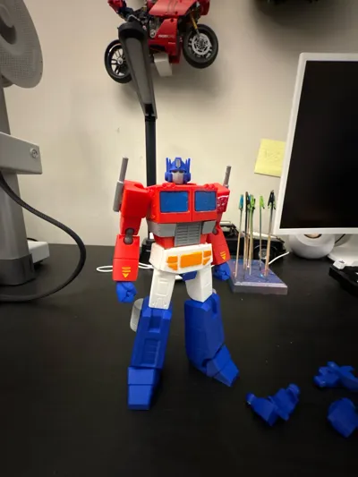 Transformers Devastation Optimus Prime Figure V2 by congee prints ...